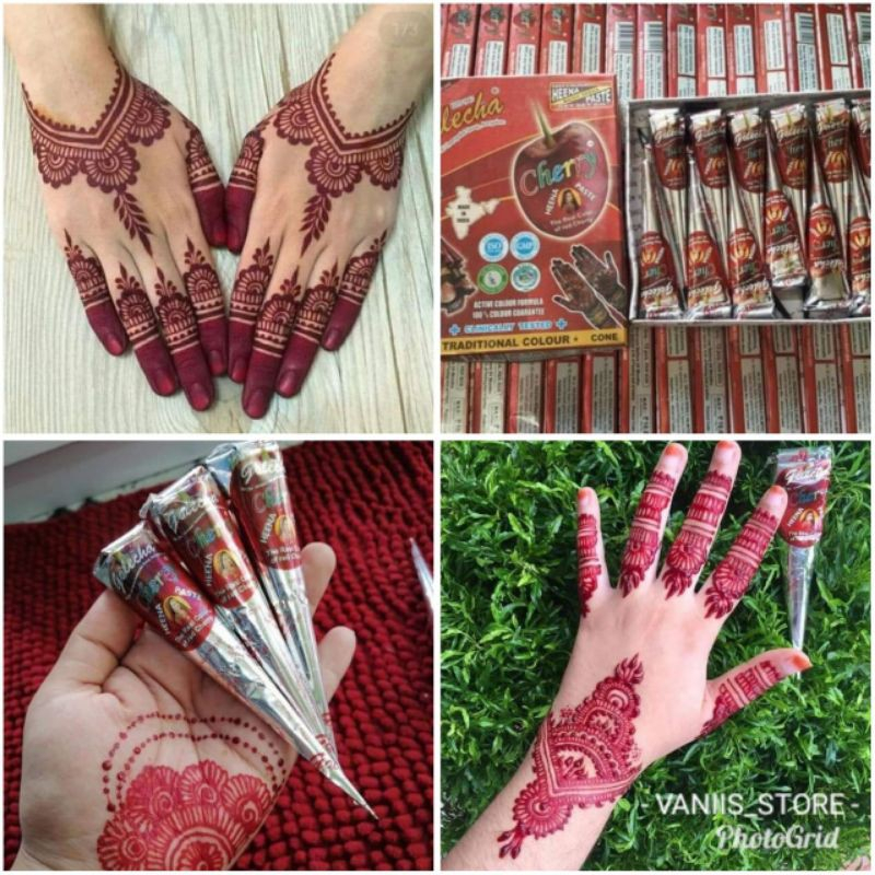 INAI GOLETCHA CHERRY / HENNA PASTE | Shopee Malaysia
