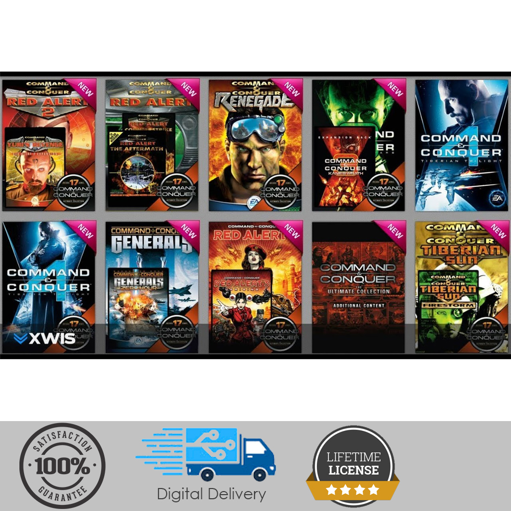 Favorite Classic PC Game Collection 001 - C&C / RTS series (win ...