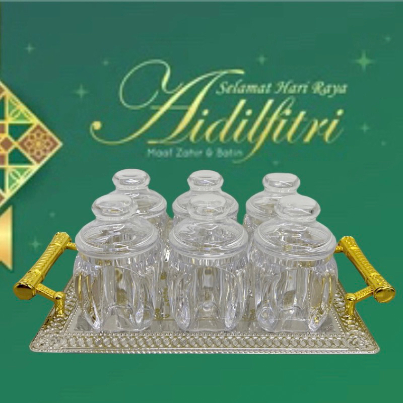 Balang Kuih Raya / Bekas Kuih Raya / Acrylic Cookies Jar / Food ...