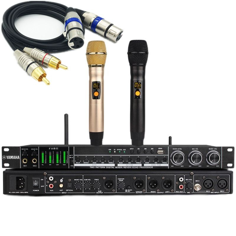 YAMAHA Pre-effector with U segment Wireless Microphone Karaoke Reverb ...