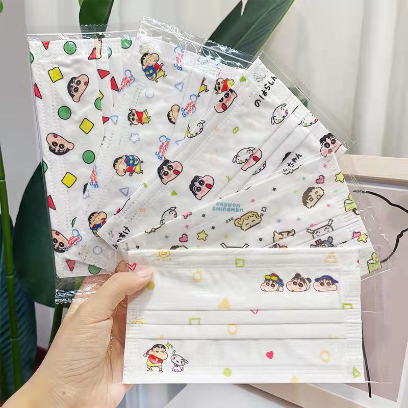 Crayon Shinchan Cute Cartoon Series Individual Cute Cartoon Disposable ...