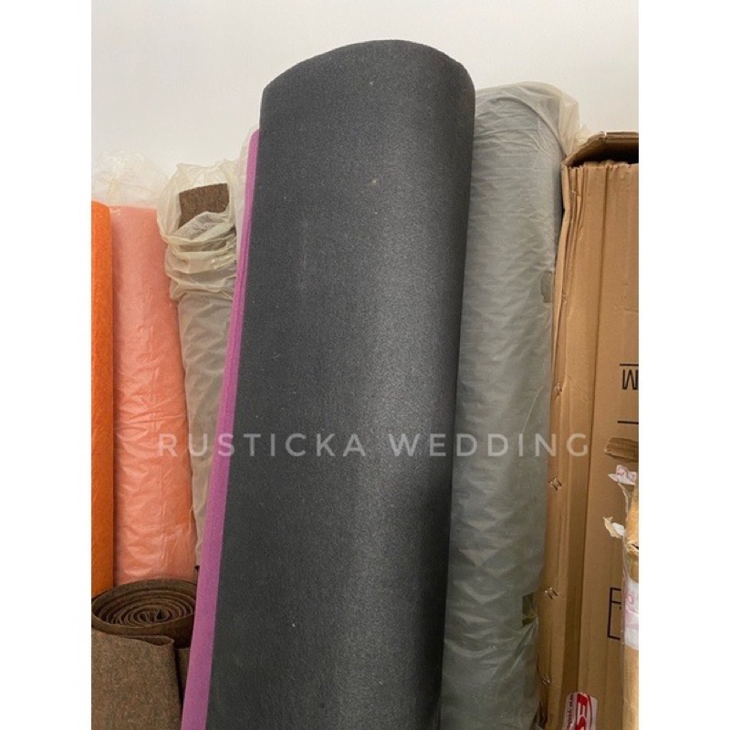 3ft 1 Roll 25 meter 82ft Needle Punch Carpet Merah Hijau Putih Kuning ...