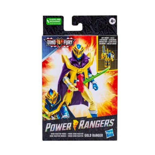 Power Rangers BMR Core Figure 6 Inch Dino Fury Gold Ranger | Shopee ...