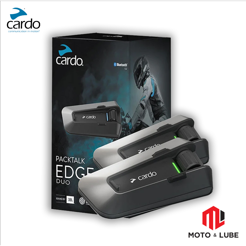 CARDO PACKTALK EDGE DUO COMMUNICATION SYSTEM | Shopee Malaysia