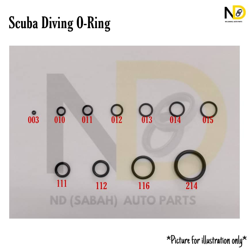 SCUBA DIVING O-RING (1 PACK = 10PCS) | Shopee Malaysia