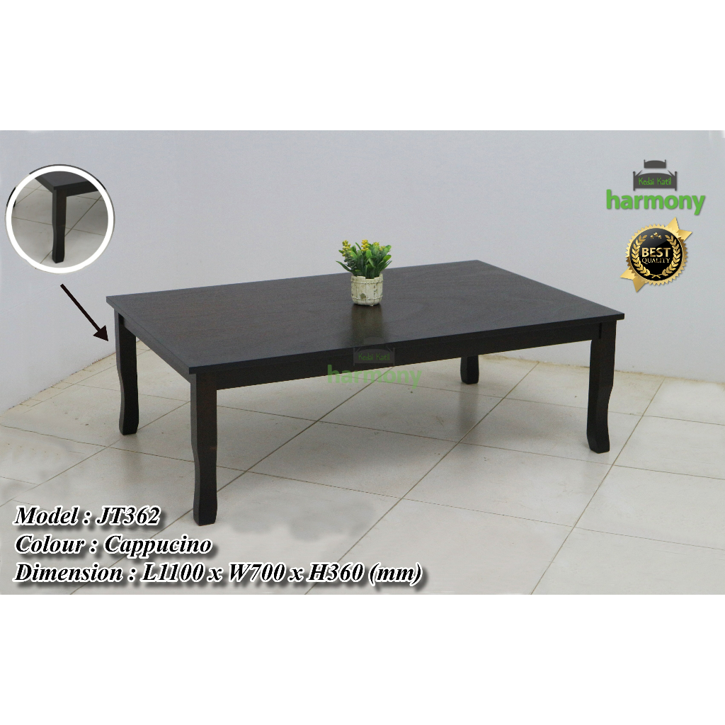 Harmony Meja Jepun Kayu / Meja Jepun Kayu / Large Size Meja Jepun / MDF ...