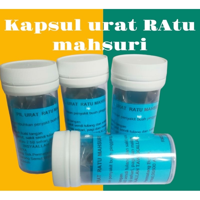 KAPSUL URAT RATU MAHSURI (20 biji) | Shopee Malaysia