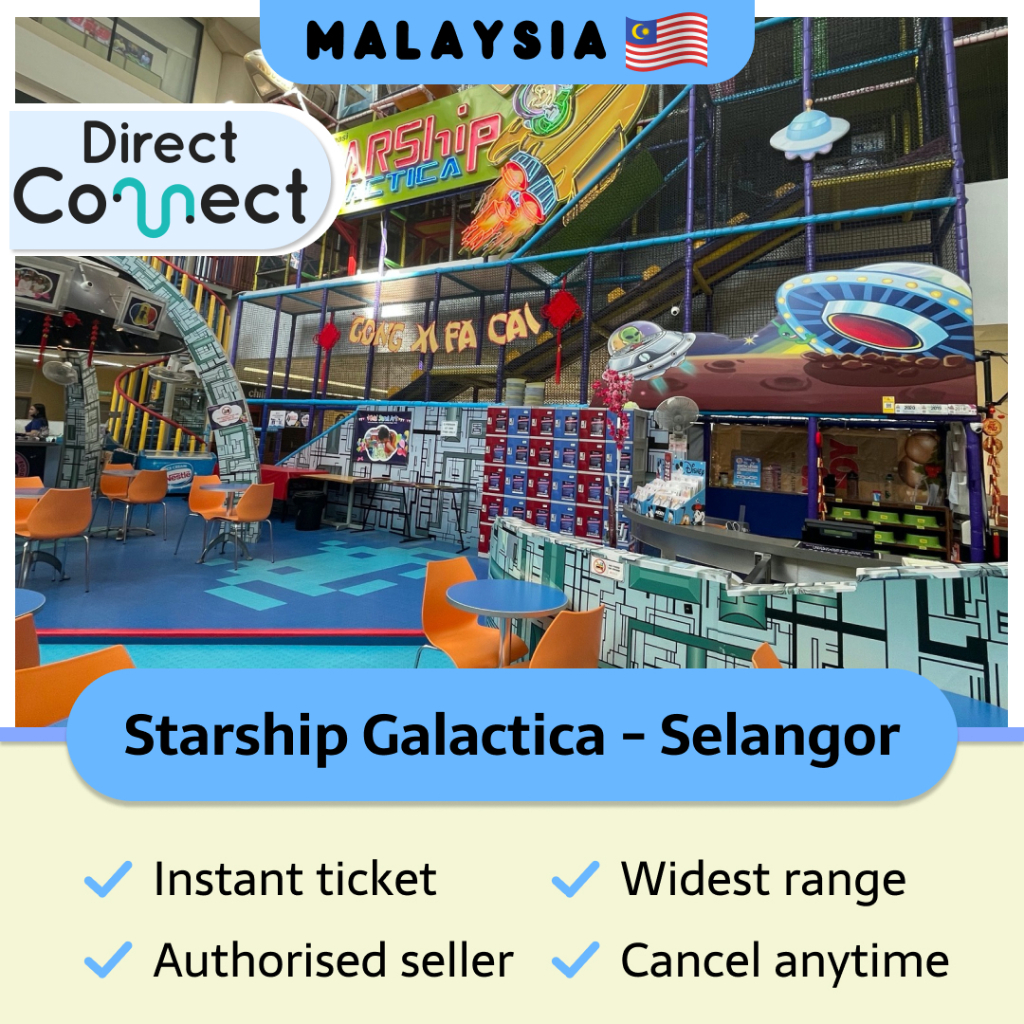 [PROMO TIKET READY] Starship Galactica One Utama Selangor Malaysia Kids Theme Park Attraction ...