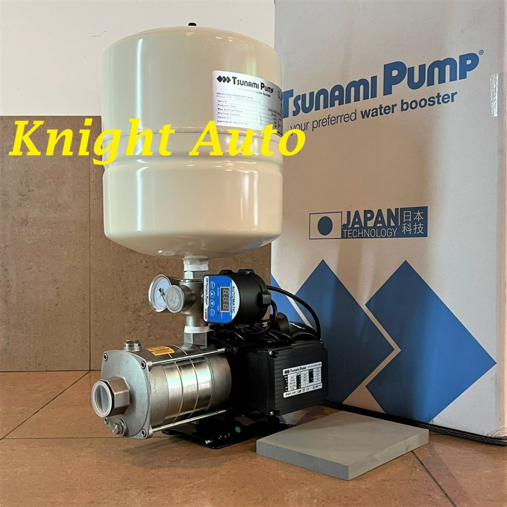 Tsunami CMS4-40-iPT Digital Home Pump (ST) 0.75kw 240v c/w 18L Pressure ...