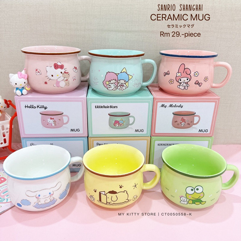 Sanrio Shanghai Hello Kitty My Melody Little Twin Star Ceramic ...