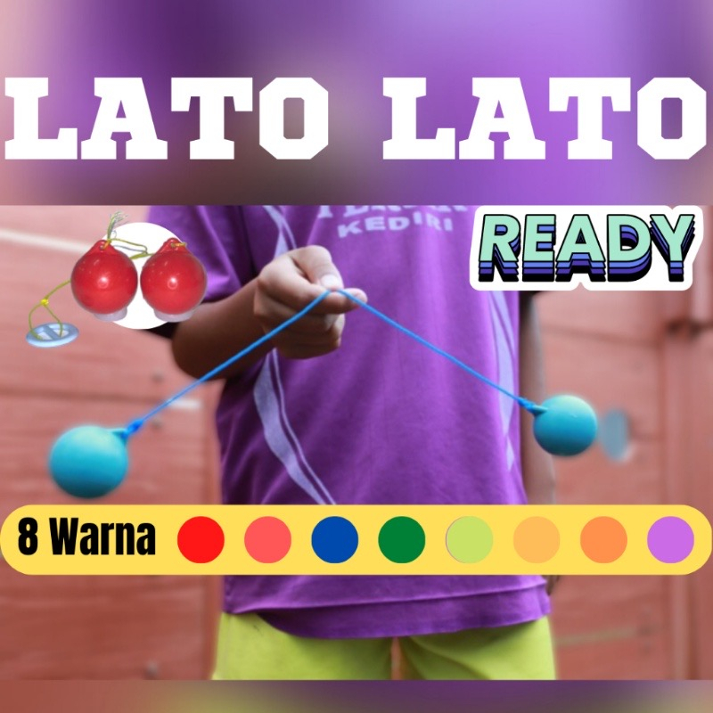 Mainan Lato Lato Tek Tek Latto Toy Tok Tok Old School Toy Etek Toy Lato Lato Makasar Bola Tik ...