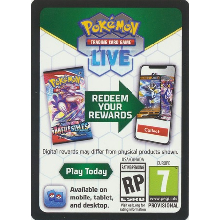 POKEMON Trading Card Game Online (TCGO) Code - Sword & Shield Ultra ...