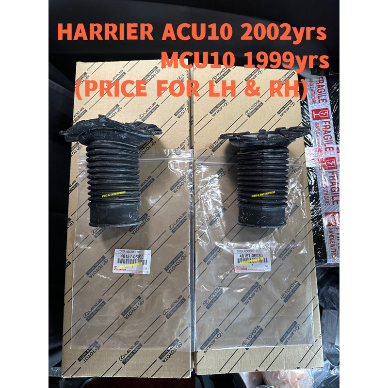[THAILAND]TOYOTA HARRIER ACU10 1999 2003 FRONT ABSORBER COVER | Shopee ...
