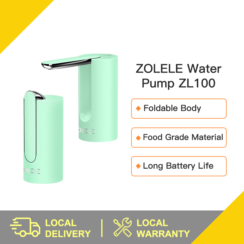 ZOLELE ZL100 Portable Water Dispenser Pump High Compatibility Foldable ...