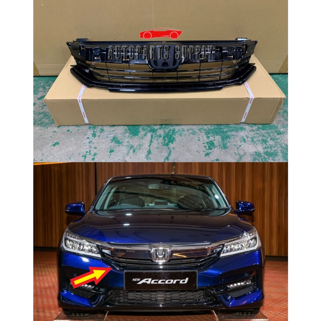 ORIGINAL HONDA ACCORD FACELIFT T2A T2M FRONT GRILLE BASE | Shopee Malaysia