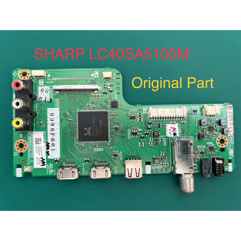 (Ready Stock) SHARP LC-40SA5100M/ LC40SA5100M Mainboard- From Cracked ...