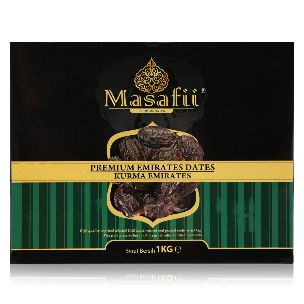 Masafii Premium Emirates Dates (1kg) | Shopee Malaysia