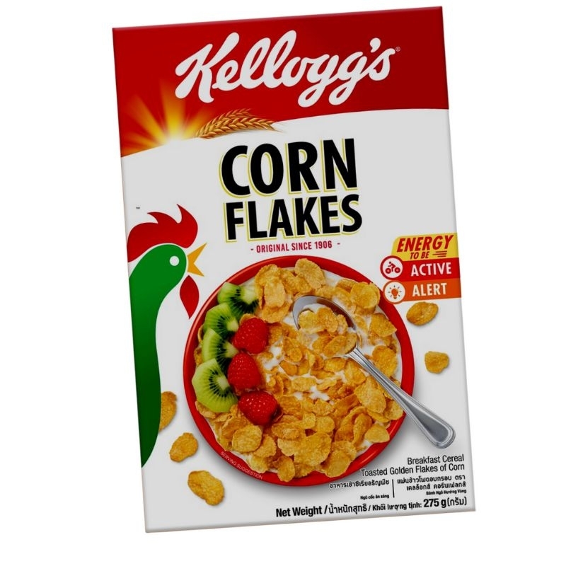 [TKM] Kellogg's Corn Flakes Breakfast Cereal 275g (Expired 08.07.2023 ...