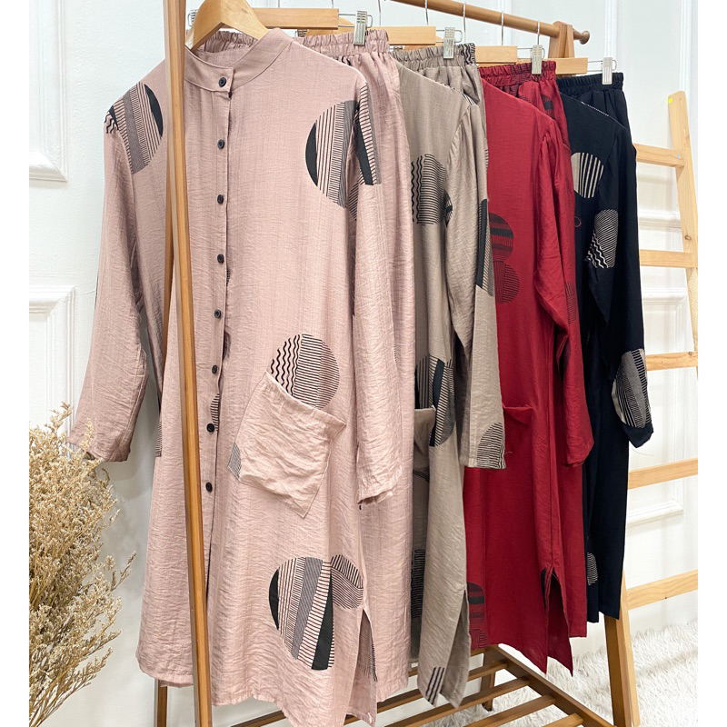 Baju Set seluar Muslimah Suit Muslimah Women suit mulan basic suit set ...