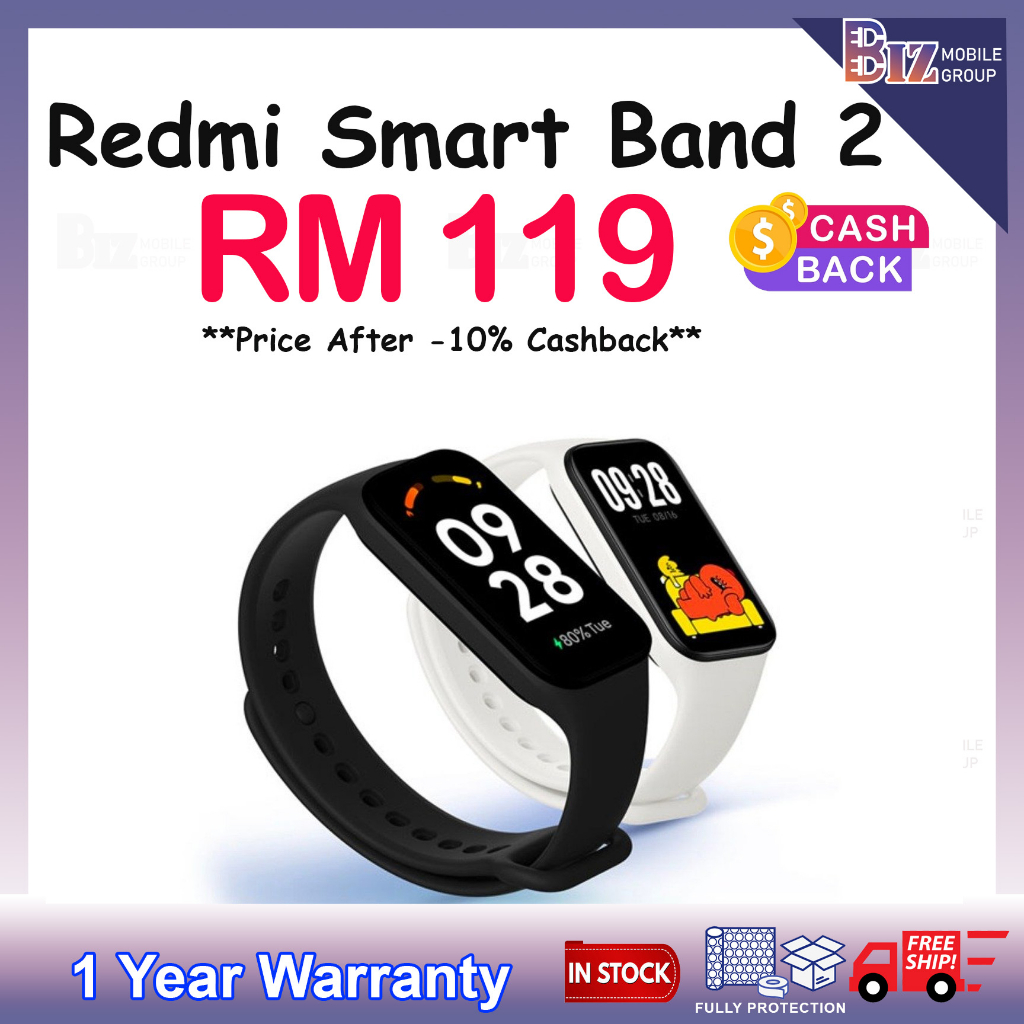 Xiaomi Redmi Smart Band 2 | Original Smart Band | 1 Year Warranty ...