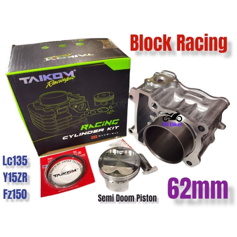 Taikom Racing Block Lc135 Y15ZR Fz150 57mm 60mm 61mm 62mm 63mm 65mm STd ...