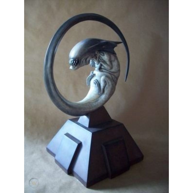 SIDESHOW ALIEN 3 FETAL QUEEN MAQUETTE STATUE WARRIOR STATUE BUST ...