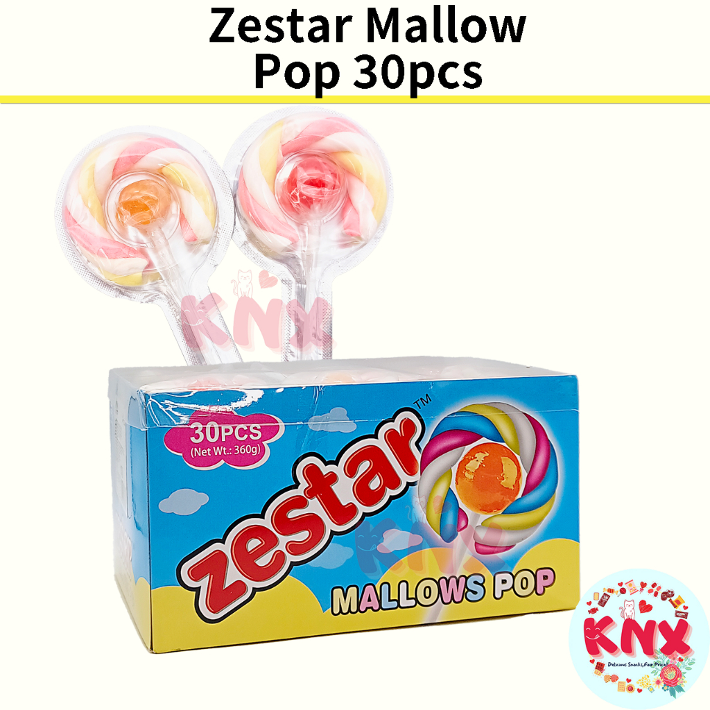 Zestar Mallow Pop 30pcs Marshmallow | Shopee Malaysia