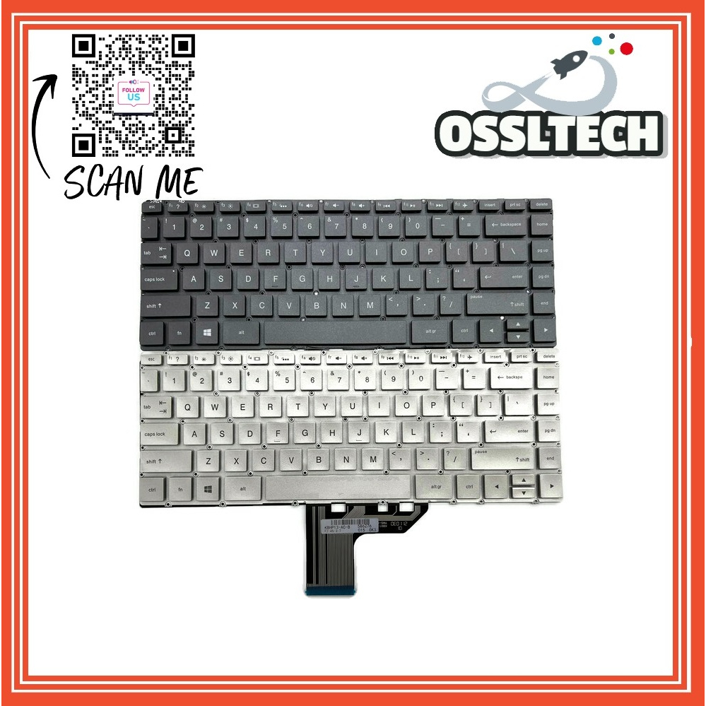 HP SPECTRA X360 13-AH 13-AE 13-BF 13-AF 13-CA 13-AC 13-AG 13-AD Silver ...