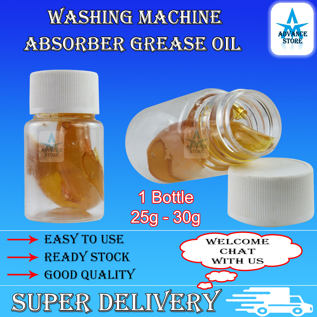 WASHING MACHINE UNIVERSAL SUSPENSION ROD ABSORBER DAMPER GREASE OIL ...