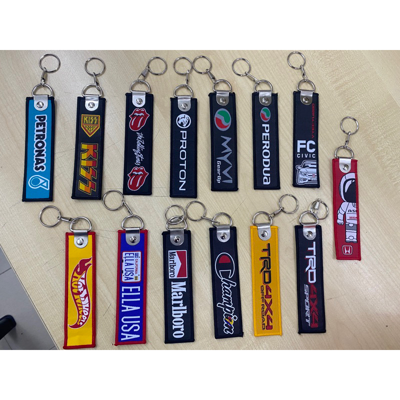 keychain key chain kain bercorak perodua myvi mg3 proton petronas ...
