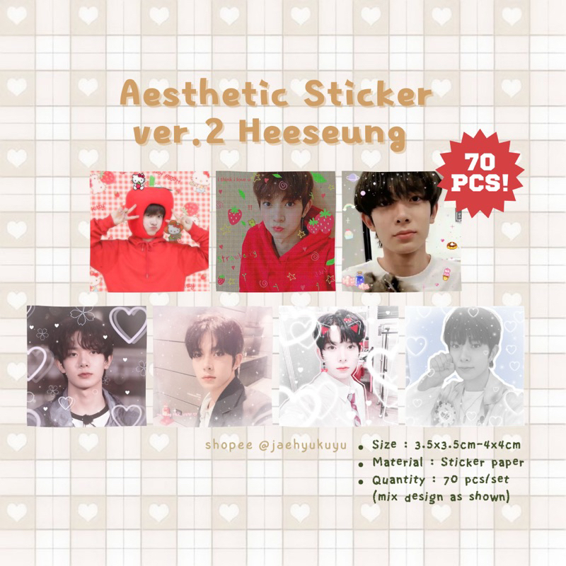 (P4) TXT Enhypen Stray kids Ateez P1Harmony Happy Mail Sticker ...