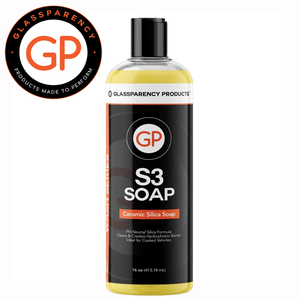GlassParency S3 Ceramic Silica Soap - Car Shampoo - PH Neutral - High ...