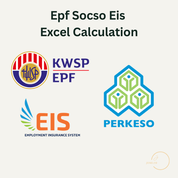 EPF SOCSO EIS EXCEL KWSP PERKESO SIP EXCEL | Shopee Malaysia