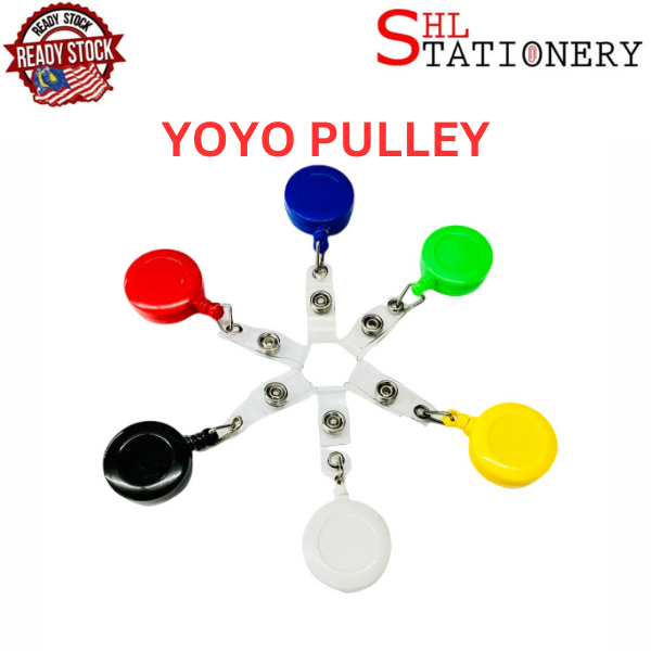 Translucent Yoyo Pulley | Yoyo Tag | Round Shape ID Card Pulley ...