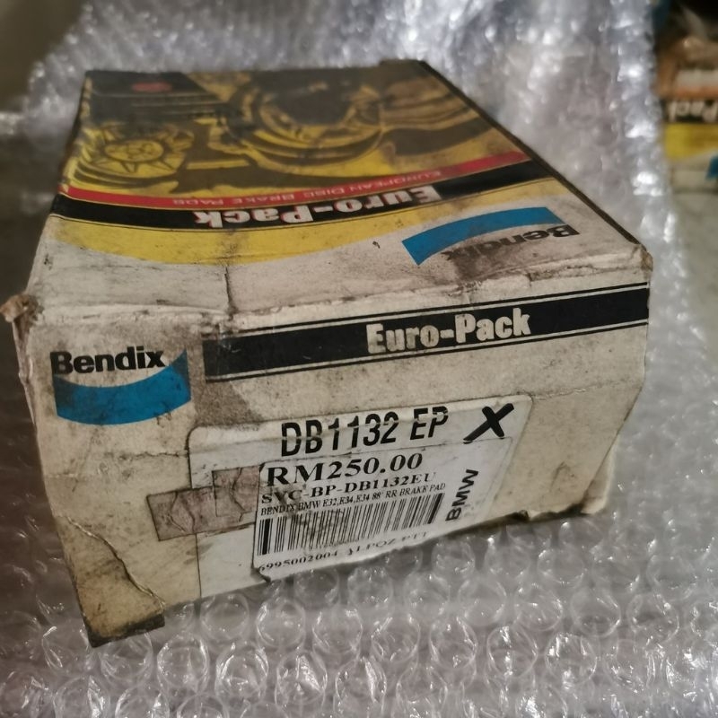 BMW E32/E34/ 88' Rear Bendix Brake Pad - DB1132 EP (R) | Shopee Malaysia