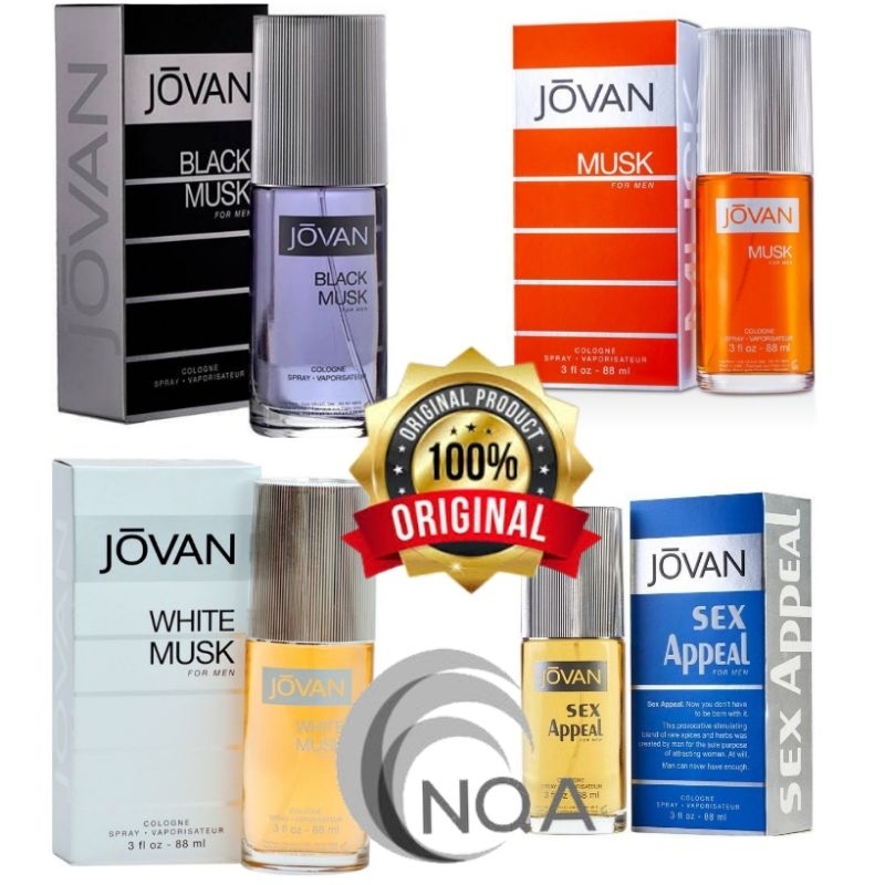 JOVAN PERFUME SRX APPEAL BLACK MUSK COLOGNE EDC FOR WOMEN & MEN ...