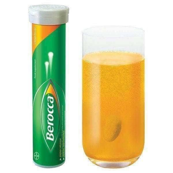Berocca ( Vitamin C 500mg, B, Calcium, Magnesium, Zinc ) 15 ...
