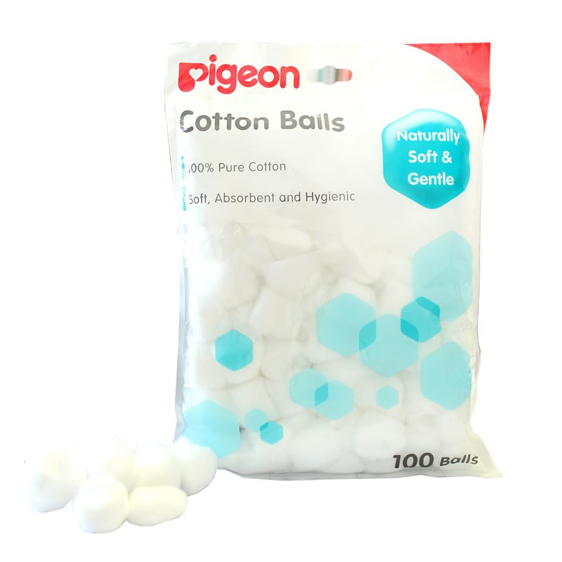 Original Pigeon Cotton Balls 100 balls/Pack ( 10894 ) | Shopee Malaysia