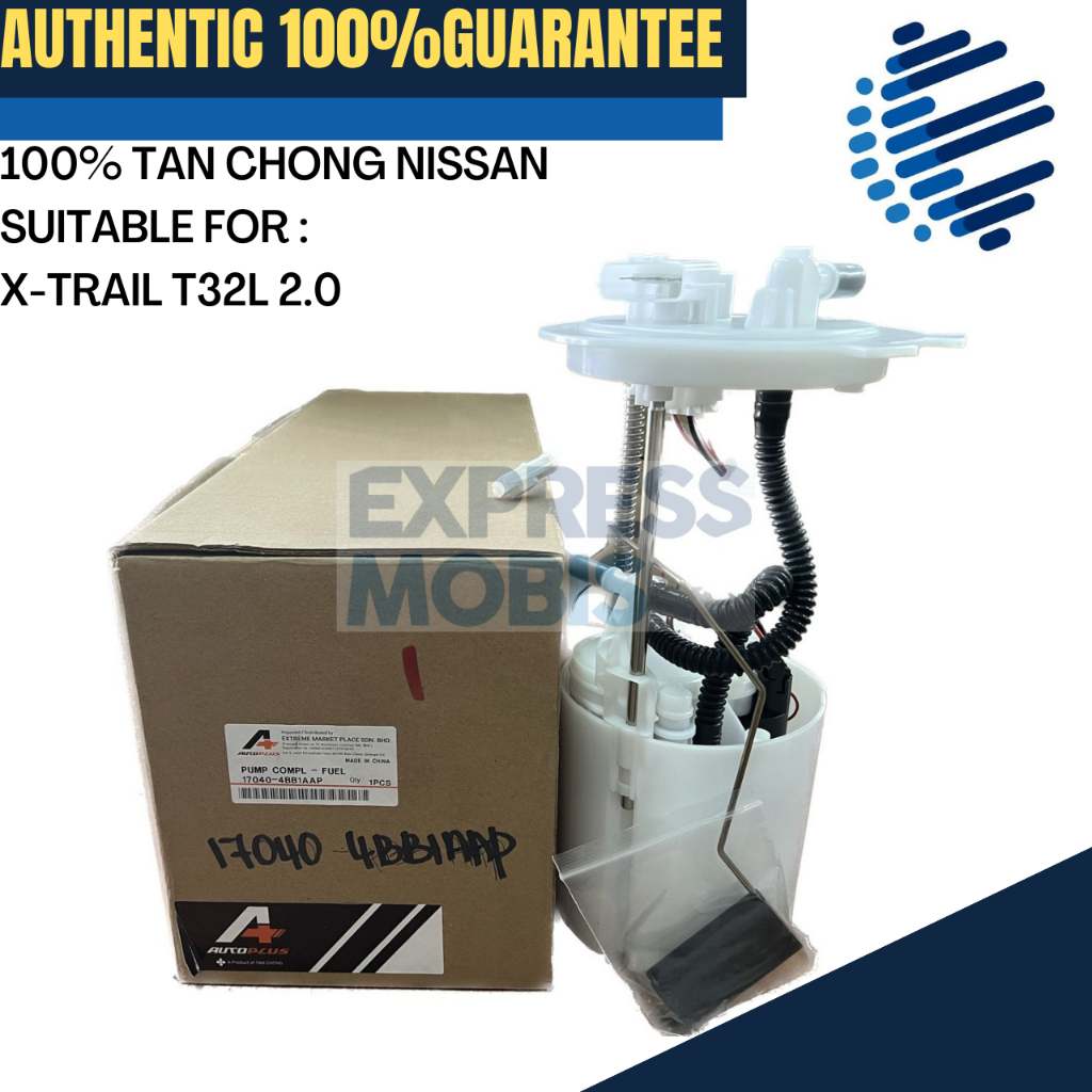 TAN CHONG NISSAN FUEL PUMP ASSY 17040-4BB1AAP XTRAIL T32L 2.0 | Shopee ...