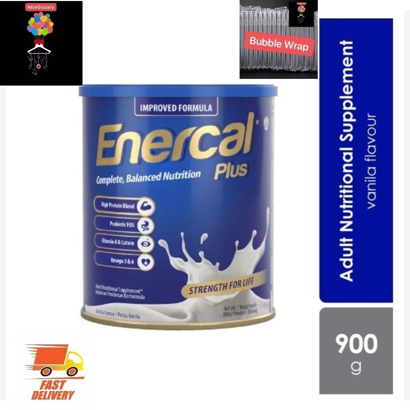 Enercal Plus Complete, Balanced Nutrition Vanila Flavour 850g/Tin ...