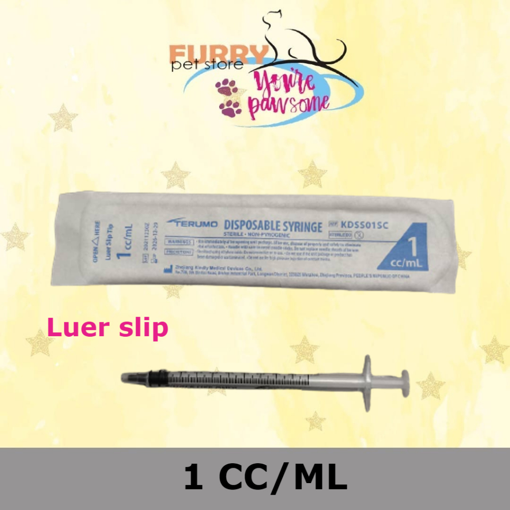 Terumo Syringe Luer Slip/Lock 1ml/cc , 3ml/3cc , 5ml/5cc | Shopee Malaysia