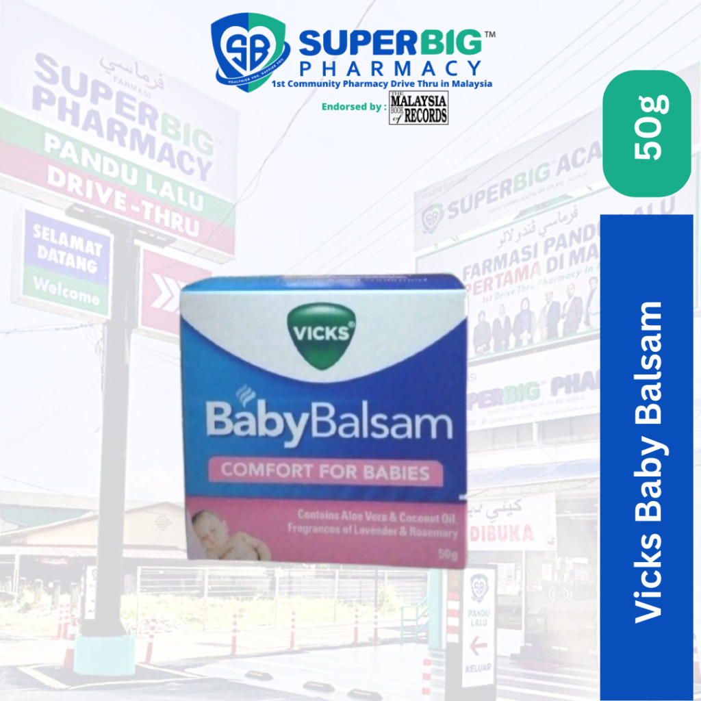 Vicks Baby Balsum x 50g | Shopee Malaysia