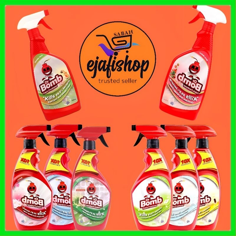 Fabric spray/ BUY 1 Fabric Freshener FREE 1 AIR FRESHNER/ Dr Bomb ...