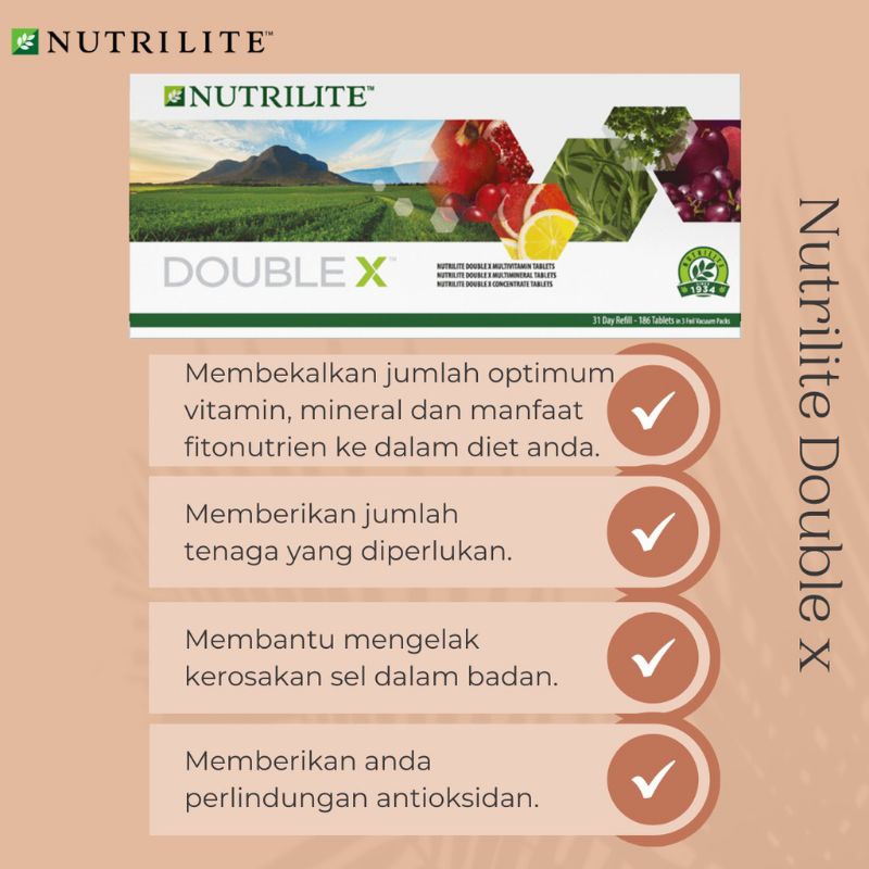 NUTRILITE DOUBLE X REFILL PACK | Shopee Malaysia