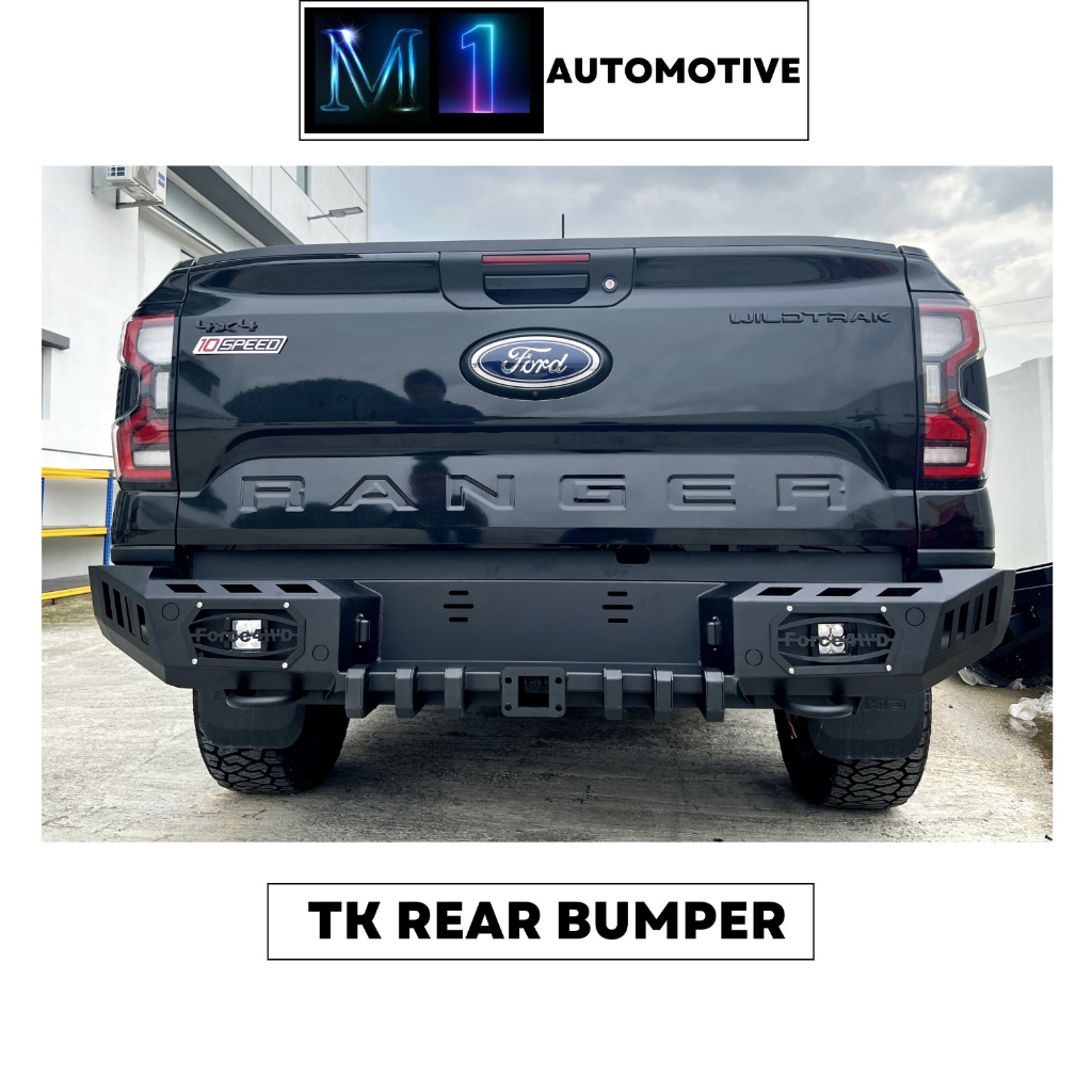 Force 4WD TK Rear Bumper For Ford Ranger Isuzu Dmax Nissan Navara ...