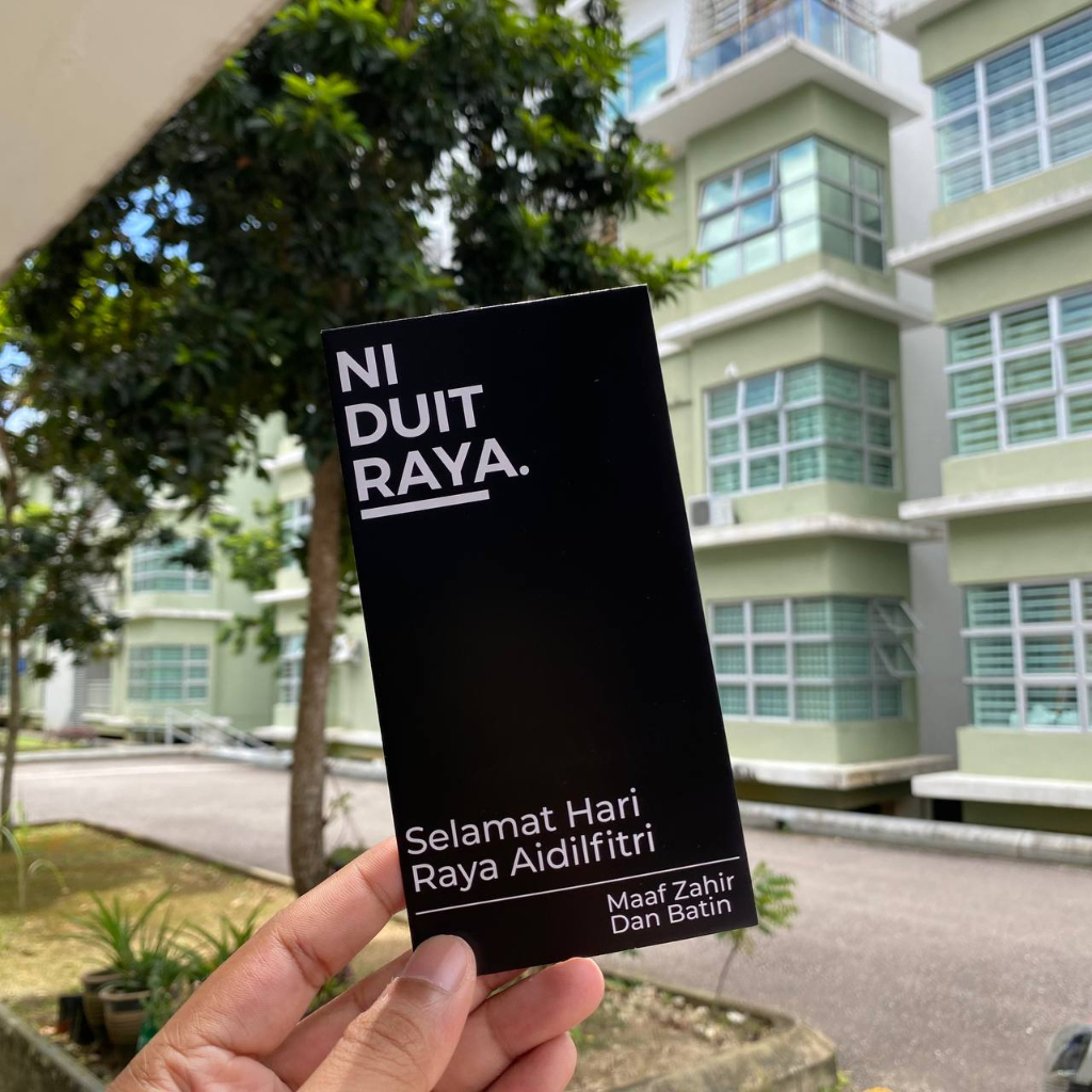 5pcs/pack Sampul Duit Raya 2023 Premium Black & White HeejabbyMira ...
