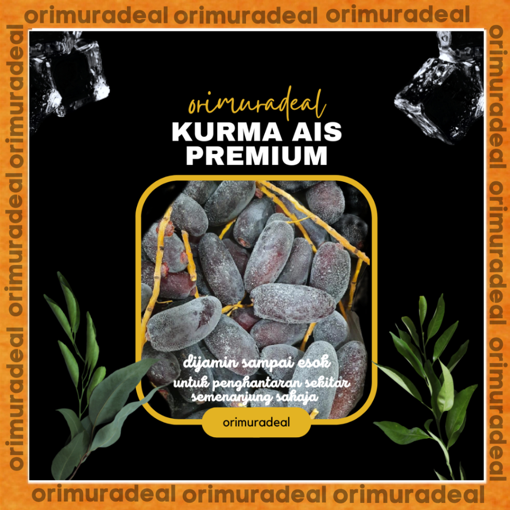 Kurma Ais Sejuk Beku Jumbo Kurma Sejuk Kurma Segar Premium Dari Mesir ...