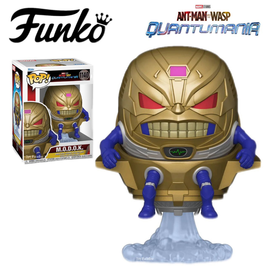 Original Funko Pop Bobble-Head Figure M.O.D.O.K No.1140 Marvel Ant-Man And The WASP Quantumania ...