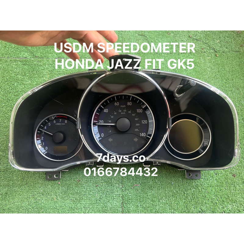 🇺🇸🇺🇸🇺🇸 Speedometer Cluster Meter Honda Jazz Fit GK5 USDM Spec ...