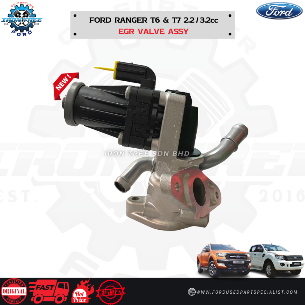 100%Original Egr Valve Assy Ford Ranger T6 T7 2.2/3.2cc/ Mazda BT50 ...